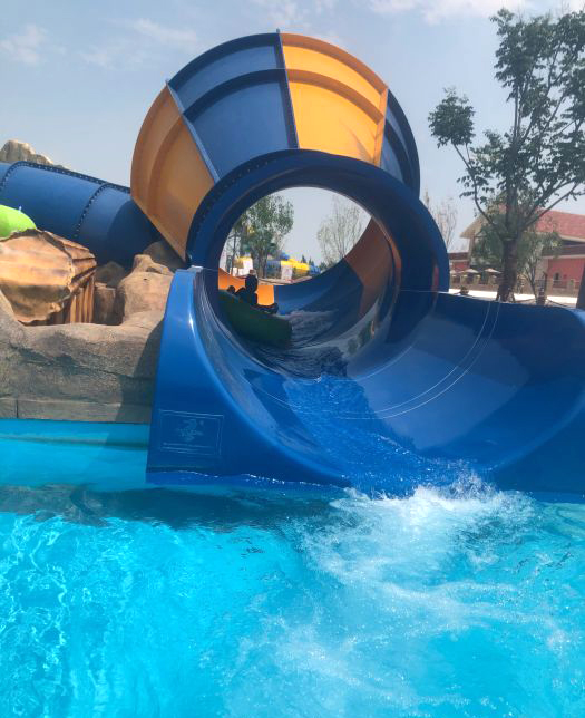 mini trumpet water slide