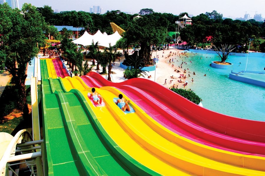 multi lane racer slides