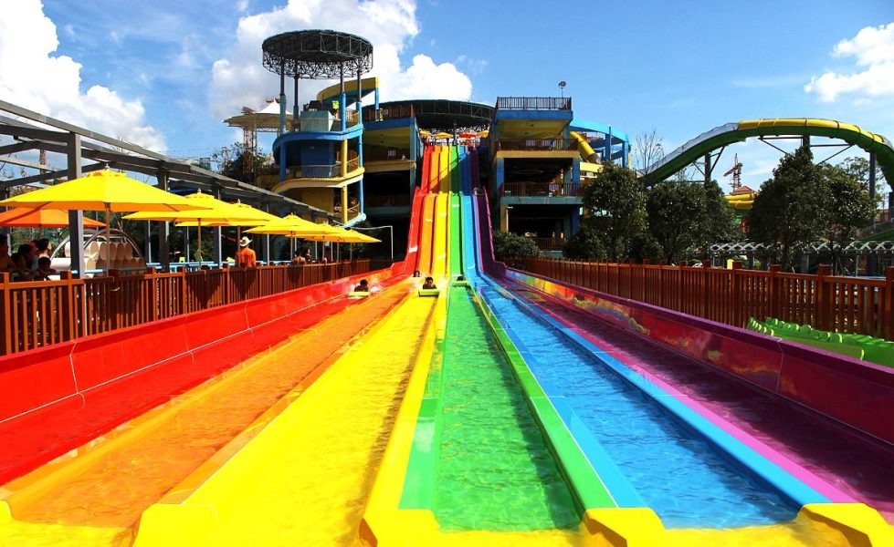 water slides list